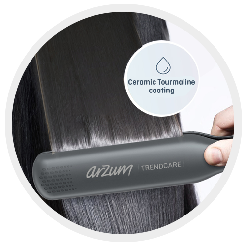 Buy online Arzum ceramic hair straightener - black and the best types ...